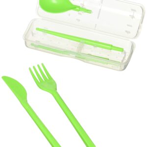 Sistema To Go Collection 4 Piece Cutlery Set, Assorted Colors(2pk)