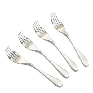 knork forged original salad fork open stock, matte