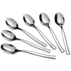 idomy 12-piece stainless steel teaspoons, 5.9 inches