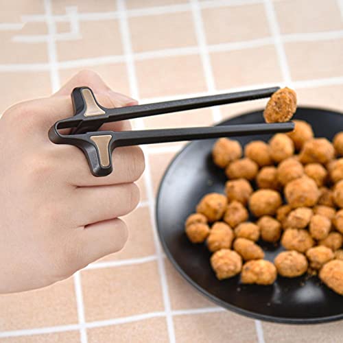 3 PCS Finger Chopsticks - Snack Chopsticks for Games - Fun Chopsticks,Snack Finger Chopsticks for Gamers,Reusable Food Tweezers,Potato Chips Finger Tongs,Gamepad/PC Game Accessories