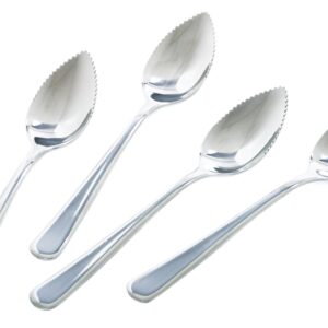 Norpro Stainless Steel Grapefruit Spoons, Set of 4