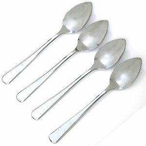 Norpro Stainless Steel Grapefruit Spoons, Set of 4