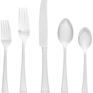 Lenox Frosted Federal Platinum 20Pc Flatware Set, 3.10 LB