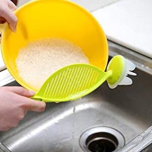 WOIWO Kitchen Creative Tools 3PCS Multi-Purpose Rice Washer Rice Washer Practical Hands Do Not Hurt