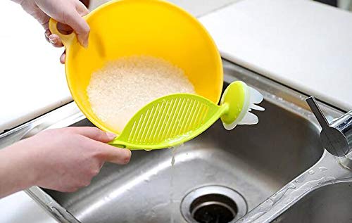 WOIWO Kitchen Creative Tools 3PCS Multi-Purpose Rice Washer Rice Washer Practical Hands Do Not Hurt