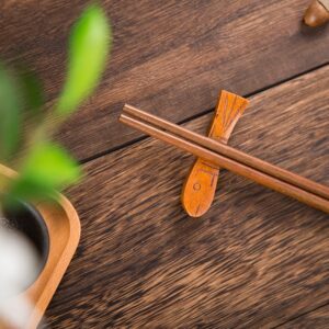 Mannice Wood Chopsticks, Reusable Chopsticks Dishwasher Safe Wooden Chopstick for Kitchen Restaurant Noodles Sushi Ramen Cooking Eating Chopstick