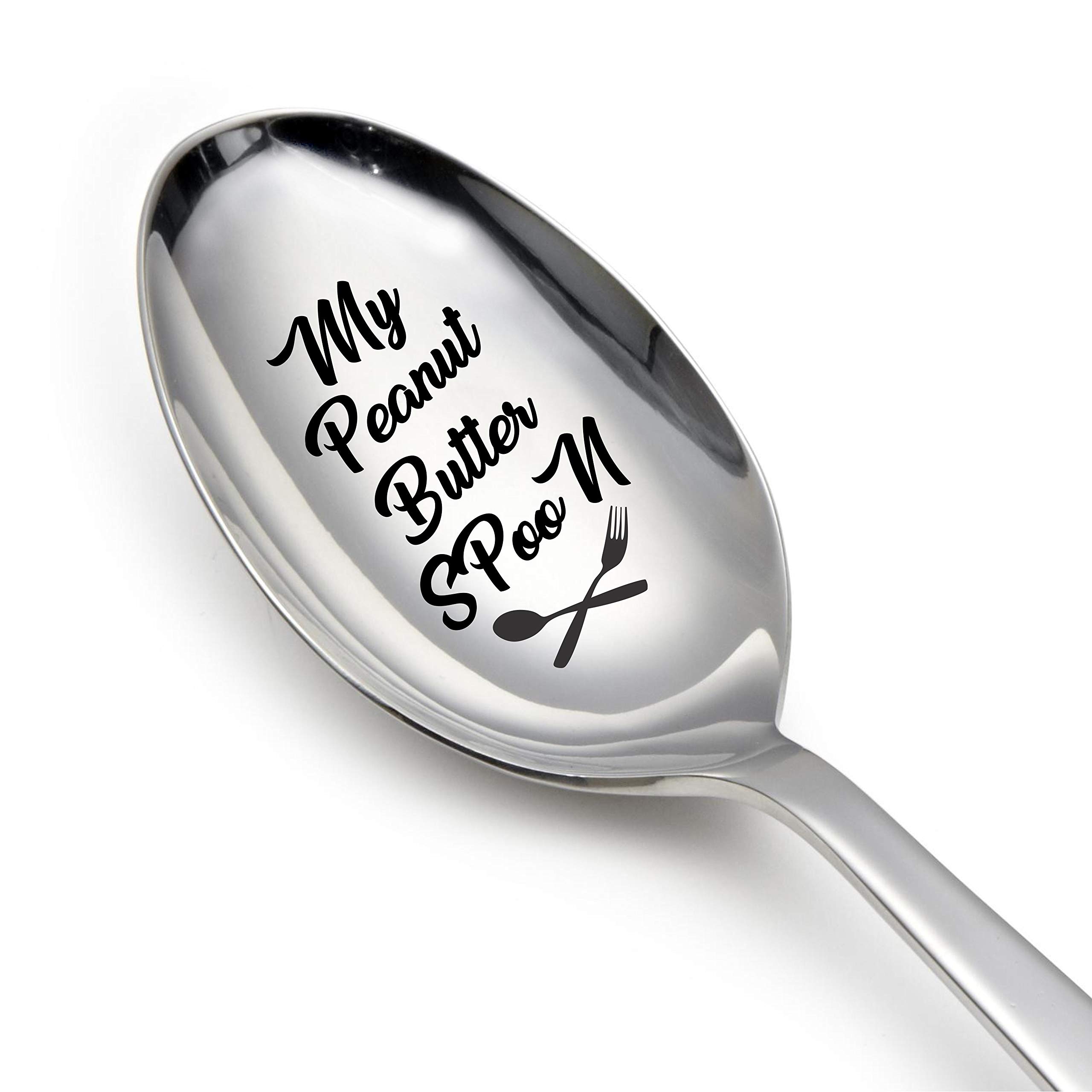 Seyal® My Peanut Butter Spoon Gift - Love gifts -unique gifts - Gift for her - Gift for him - christmas gift - funny gifts - peanut butter lover gift - food lover gifts - peanut butter spoon