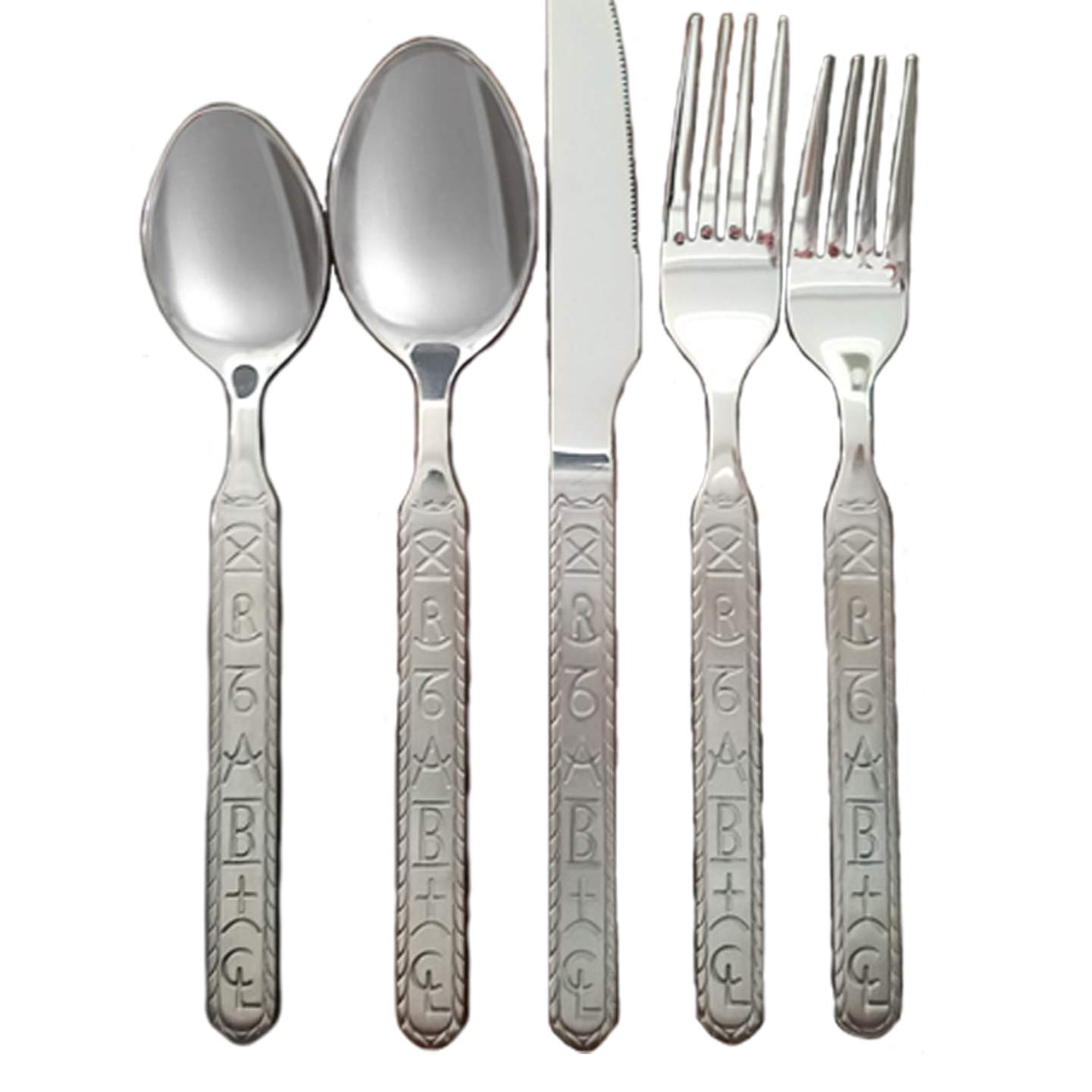 Ranch Brands Stainless Silverware Set (20 piece) by Cowboy Living