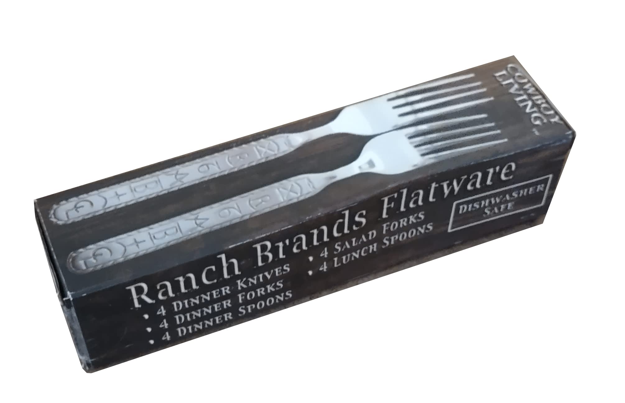 Ranch Brands Stainless Silverware Set (20 piece) by Cowboy Living