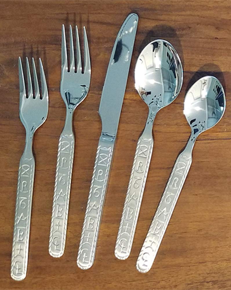 Ranch Brands Stainless Silverware Set (20 piece) by Cowboy Living