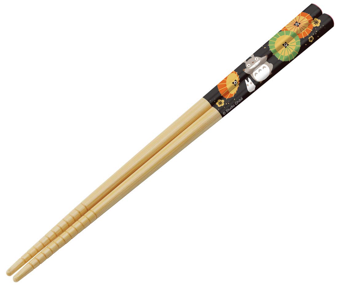 My Neighbor Totoro Bamboo Chopstick -Anti-Slip Grip for Ease of Use - Authentic Japanese Design - Lightweight, Durable and Convenient - Umbrellas