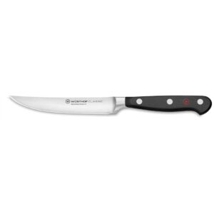 WÜSTHOF Classic 4.5" Steak Knife, Black