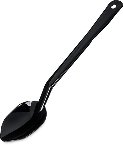 Carlisle FoodService Products 442003 High Heat Solid Spoon, 13", Black