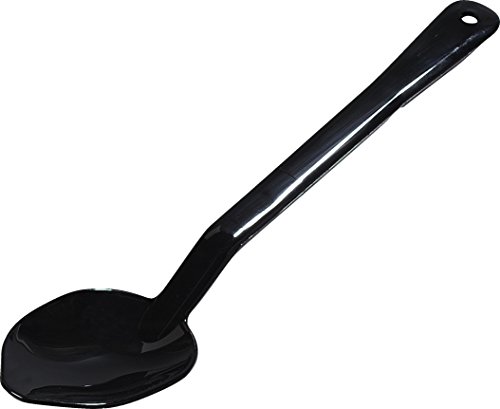 Carlisle FoodService Products 442003 High Heat Solid Spoon, 13", Black