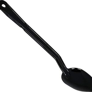 Carlisle FoodService Products 442003 High Heat Solid Spoon, 13", Black