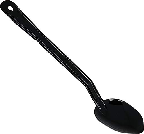 Carlisle FoodService Products 442003 High Heat Solid Spoon, 13", Black