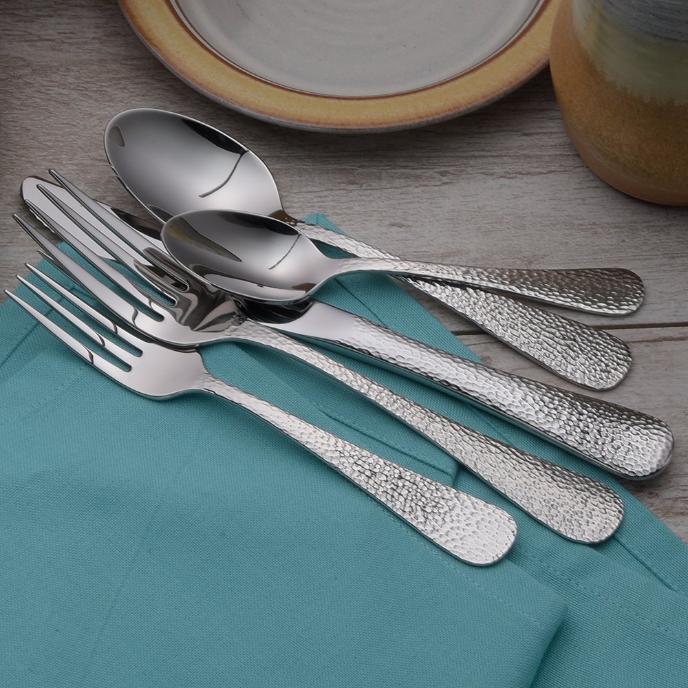 Liberty Tabletop Providence 20 Piece Flatware Set service for 4 stainless steel Silverware 18/10 Made in USA