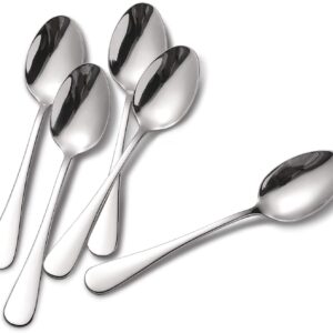 Comicfs 12-Piece Demitasse Espresso Spoons, Mini Coffee Spoon, 5 Inches Stainless Steel Small Spoons for Dessert, Tea, Appetizer