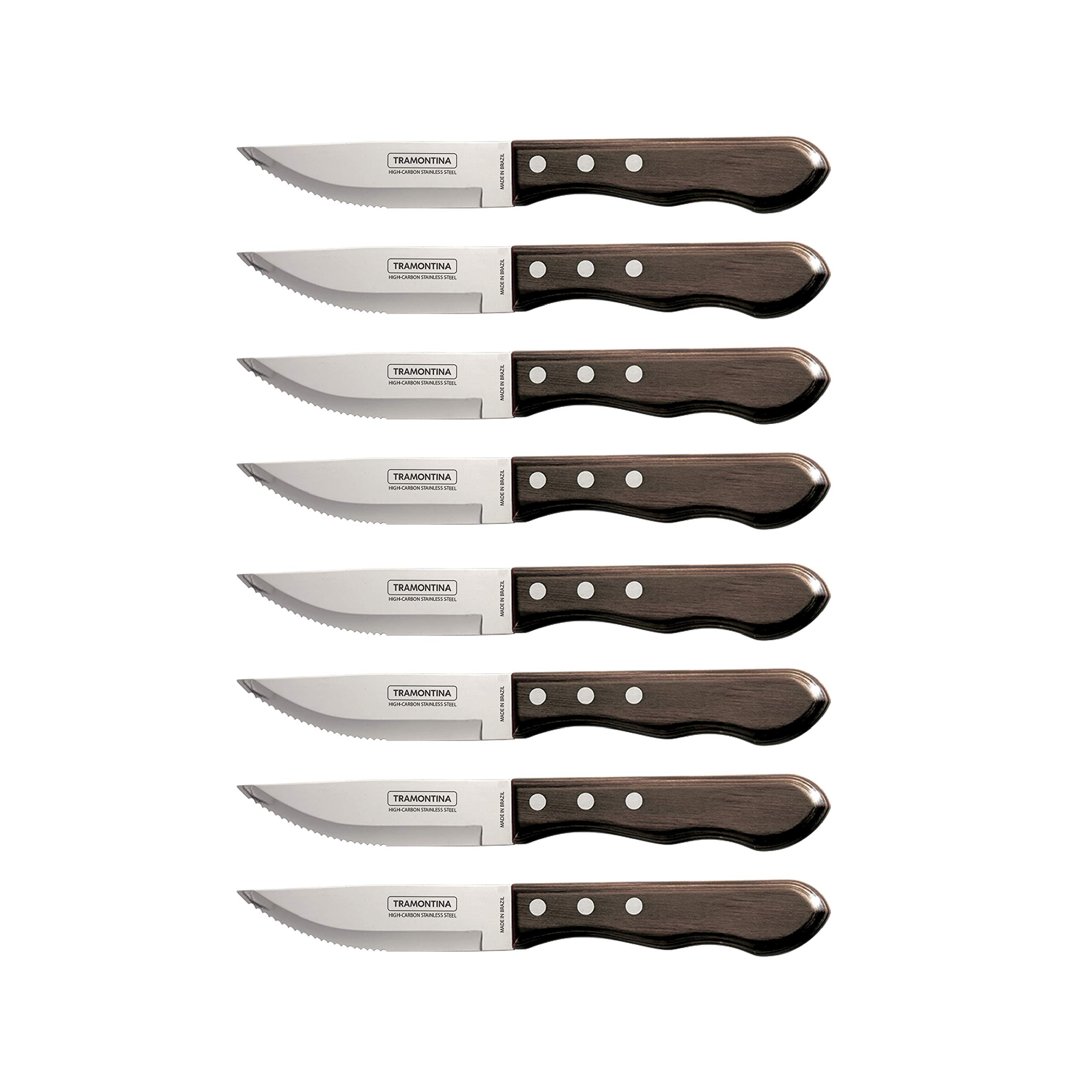 Tramontina 8pc Jumbo Steak Knife Set - 80000/010DS