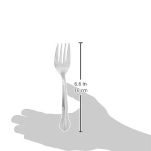 Winco 12-Piece Elegance Salad Fork Set, 18-0 Stainless Steel