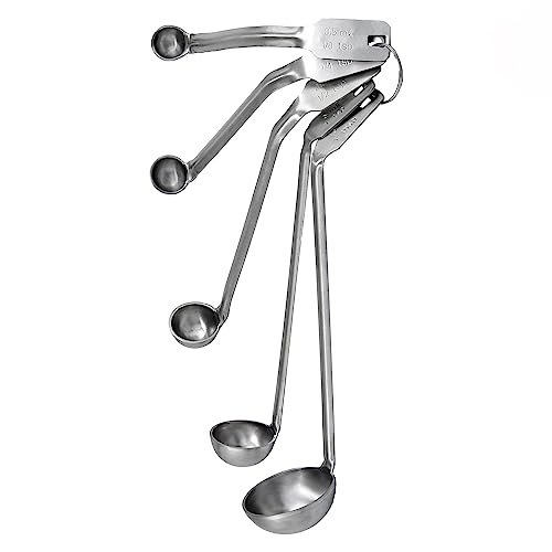 Winco Heavy-Duty Mini Ladle Set, 5 Piece Set