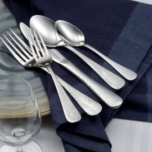 Liberty Tabletop Providence 65 Piece Flatware Set for 12 Silverware Made in USA