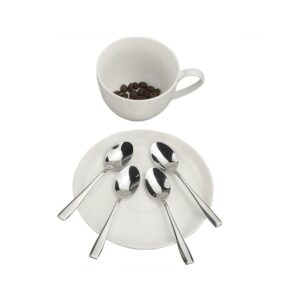 HOMMP Coffee Spoon, 16-Piece Stainless Steel Demitasse Espresso Spoons