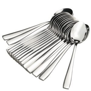 HOMMP Coffee Spoon, 16-Piece Stainless Steel Demitasse Espresso Spoons