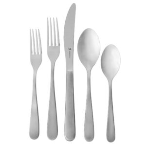 henckels lucena flatware set, 65-pc, stainless steel