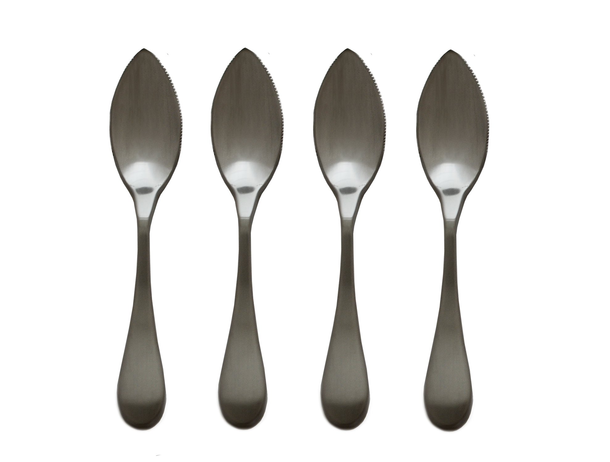 Knork Original Specialty Spoon, 5.75, Matte Silver