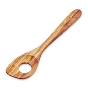 sur la table olivewood risotto spoon, tan