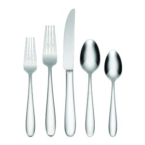 oneida h110042a eve 42 piece everyday flatware set, service for 8