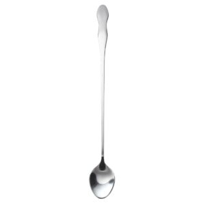 SellerWay Long Handle Spoon, 12-inch Stainless Steel Iced Teaspoon for Mixing, Cocktail Stirring, Coffee, Set of 6