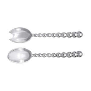 mariposa pearled salad servers