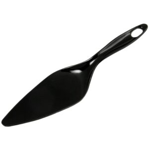 chef craft basic melamine cake/pie server, 9.25 inch, black