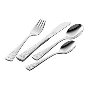 zwilling teddy children's cutlery set, 4pcs.