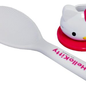 Sanrio Hello Kitty Shamoji (Rice Paddle) with a Stand