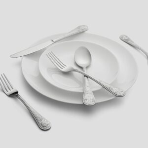 CAMBRIDGE Mirror Marine Life 20-Piece Flatware Set, Service for 4, (402820CML12DS)