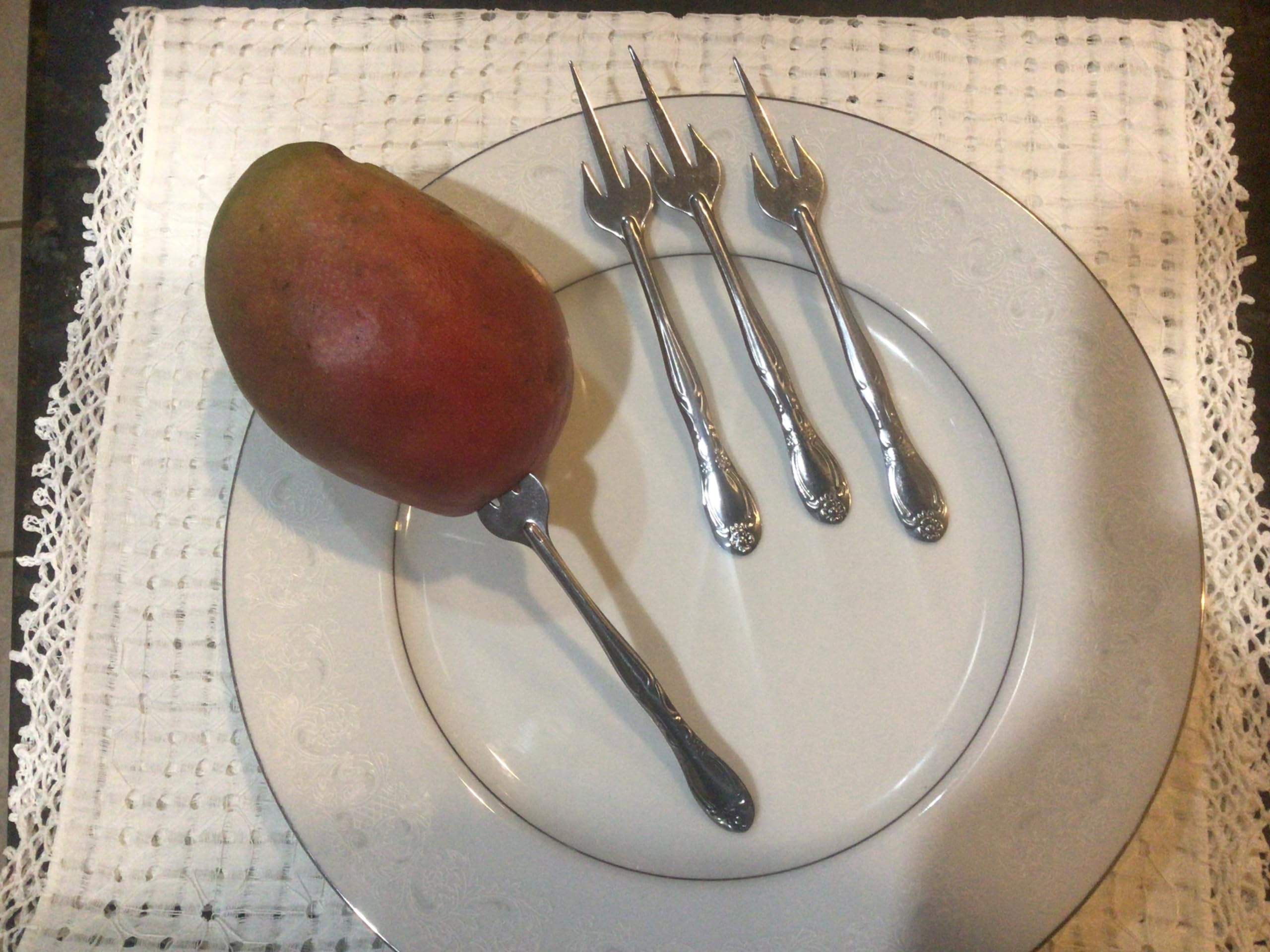 Mango Forks set of 4