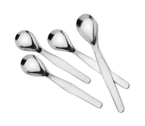 rsvp endurance stainless steel egg spoon, set of 8