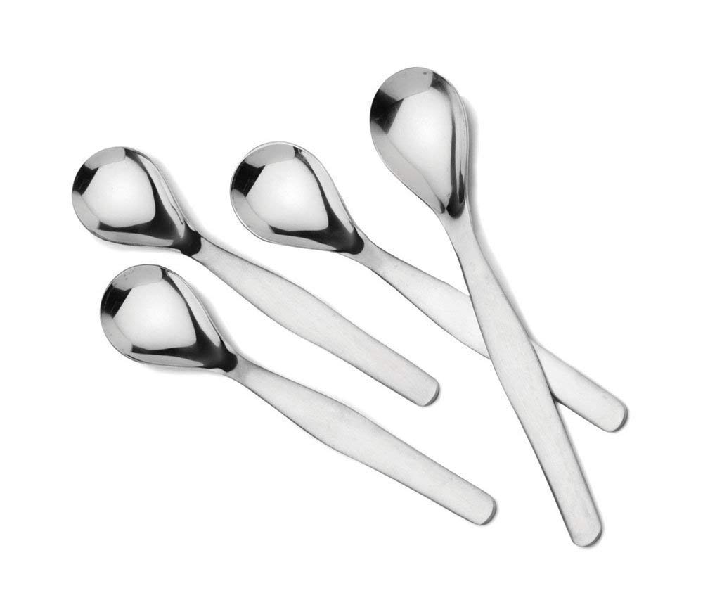 RSVP Endurance Stainless Steel Egg Spoon, Set of 8