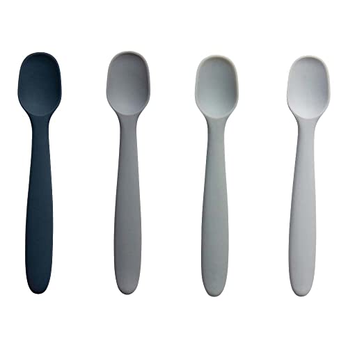 Lila & Jack 4pc Silicone Baby Feeding Spoon Set