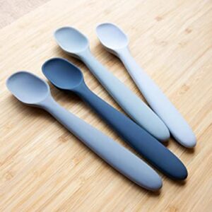 Lila & Jack 4pc Silicone Baby Feeding Spoon Set