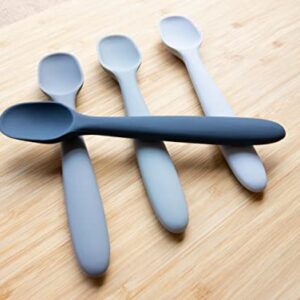 Lila & Jack 4pc Silicone Baby Feeding Spoon Set