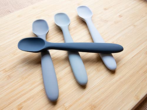 Lila & Jack 4pc Silicone Baby Feeding Spoon Set