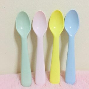 IKEA KALAS 8 no of Spoon, mixed colors, Plastic