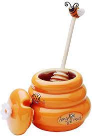 joie honey pot & dipper set mini honey pot & dipper set