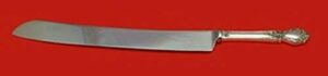 brocade by international sterling silver wedding cake knife hhws 12" custom