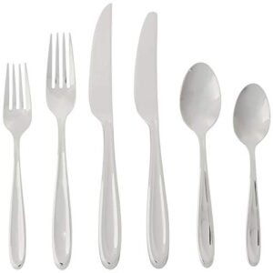 lenox 893075 cantera 24-piece flatware set