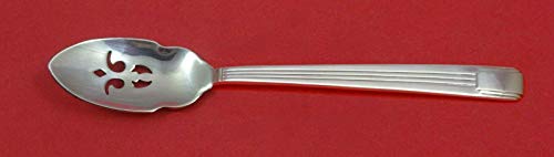 Century by Tiffany and Co Sterling Silver Olive Spoon Pierced 5 3/4" Custom Made